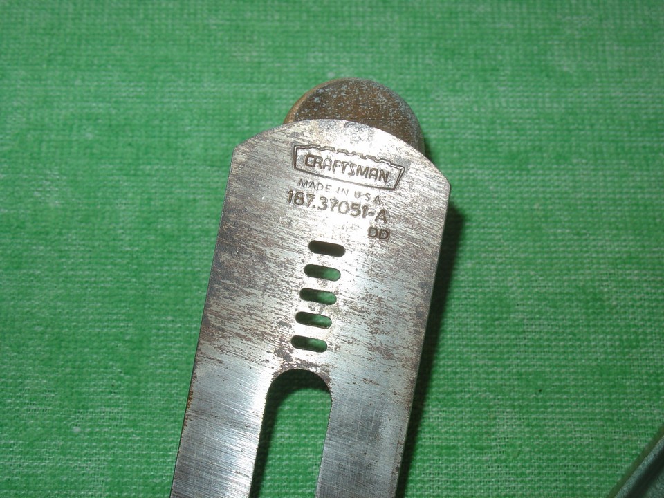 VINTAGE CRAFTSMAN BLOCK PLANE #187.37051-A-DD MADE IN USA | eBay
