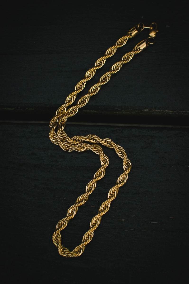 Fake Gold Rope Chain