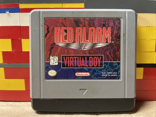 Nintendo Virtual Boy RED ALARM Video Game Cartridge Only Untested ...