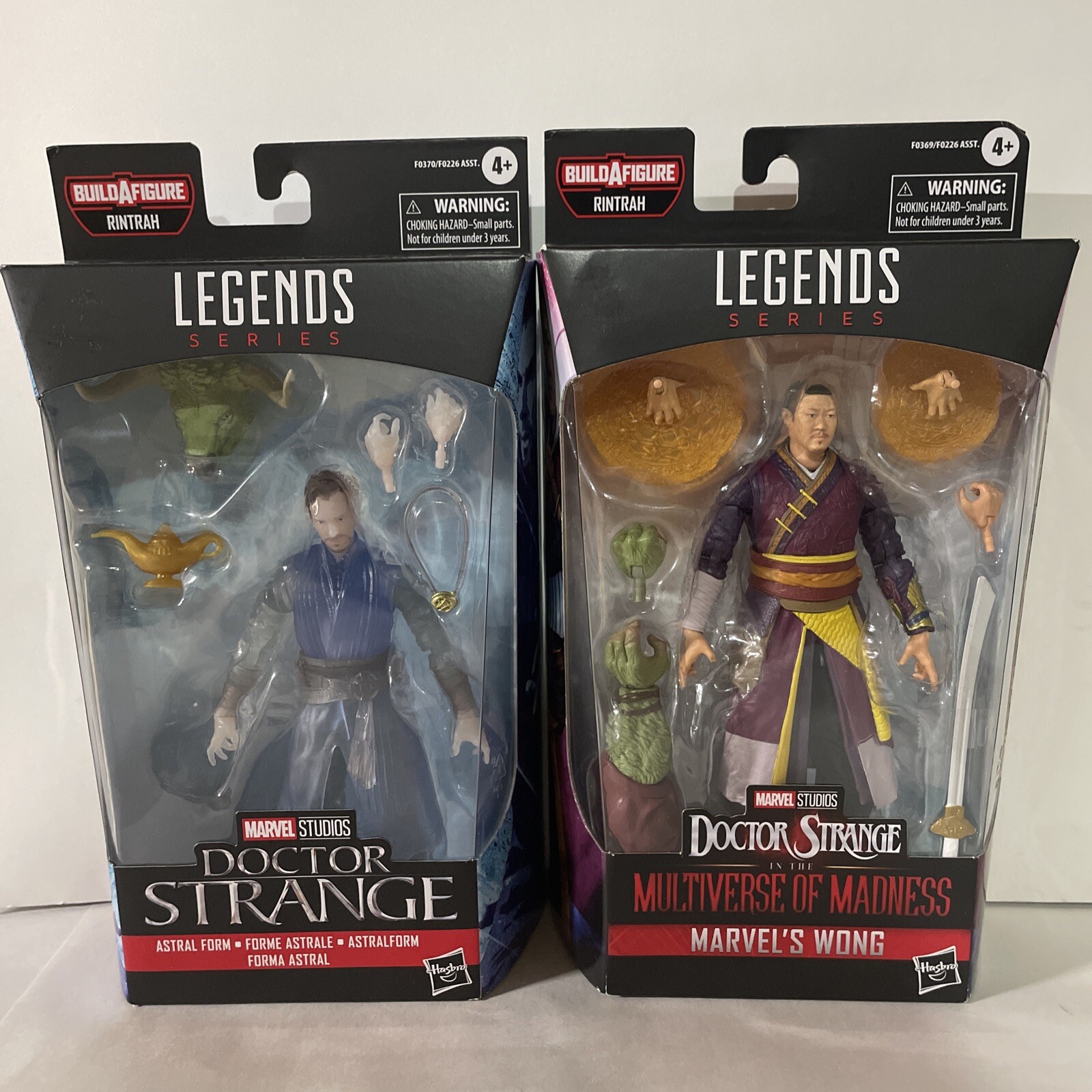 Hasbro Marvel Legends DOCTOR STRANGE ASTRAL FORM & Marvels Wong Rintrah ...