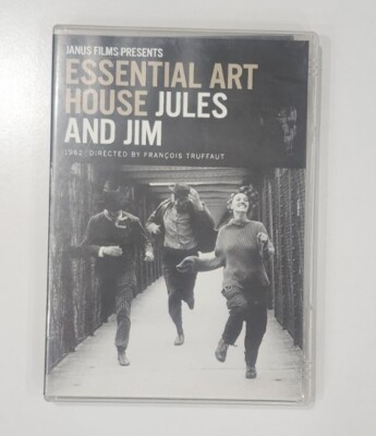 ESSENTIAL ART HOUSE: JULES & JIM DVD MOVIE, JEANNE MOREAU, OSKAR W. B&W ...