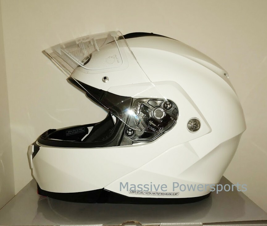 HJC C91 Modular Motorcycle Helmet White XS S M L XL 2X 3X 4X 5X ...
