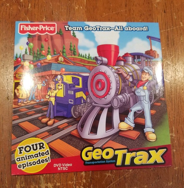 TEAM GEOTRAX ALL ABOARD 4 Animated Episodes DVD geo trax | eBay