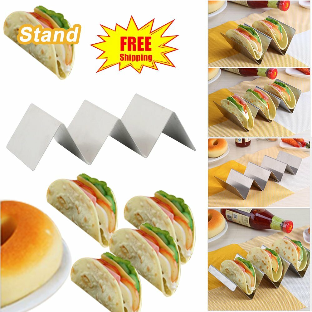 Tortilla Stands Stainless Steel Rack Tray Stand Taco Thin Pancake Rack ...