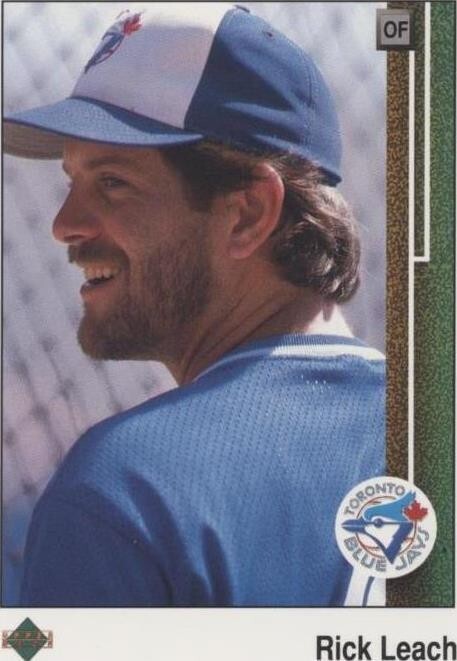 1989 Upper Deck - Rick Leach #554 Blank Back online kaufen | eBay.de