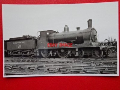 PHOTO SR EX LSWR CLASS K10 SMALL HOPPERS LOCO NO (30)150 ON SHED AT ...