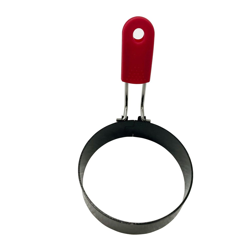 2Pcs 3 " Non-Stick Egg Cooker Ring Fried Egg Shaper Cooking Tool Egg ...