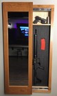 Hidden storage mirror, In-wall gun safe concealment cabinet - CHERRY | eBay