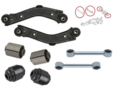 Rear Knuckle Control Trailing Arms Bushes Bushings For Kia Sportage ...