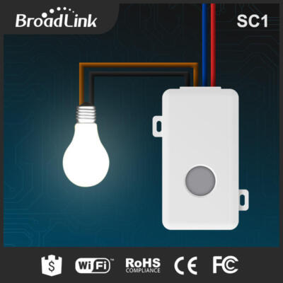 BroadLink SC1 WiFi Smart Light Switch Smart Timer Wi-Fi Modules Box ...