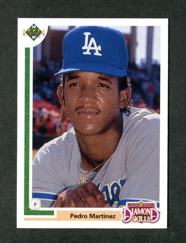 Pedro Martinez Dodger MLB Baseball Rookie Card #2F 1991 Upper Deck ...