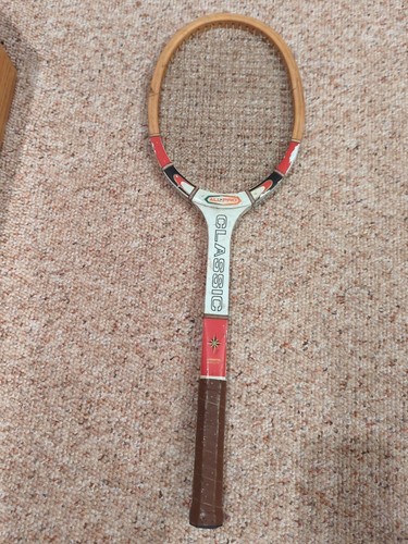 VINTAGE CLASSIC ALL PRO TENNIS RACQUET LAMINATED Champion 27" | eBay