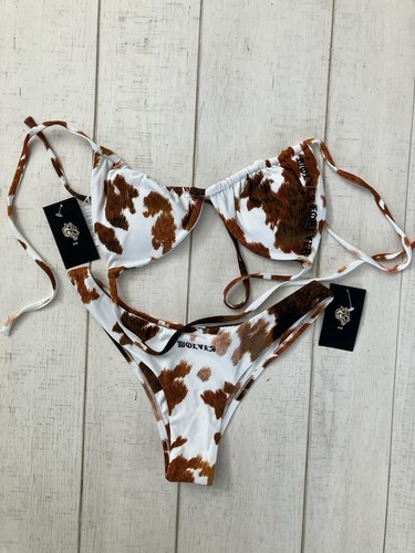 Darc Sport Wolves Forever Nikita Swimsuit Triangle Top Bottom Small ...