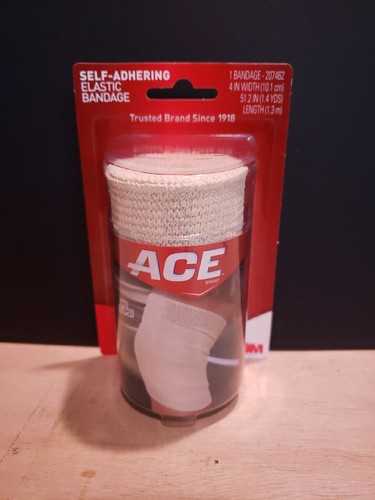 ACE 207462: Self-Adhering Elastic Bandage, 4 Inches - Tan - NEW | eBay