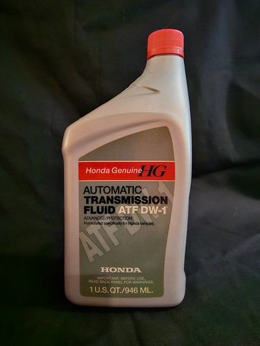 Genuine Honda 1 Quart ATF DW-1 Automatic Transmission Fluid OEM ...
