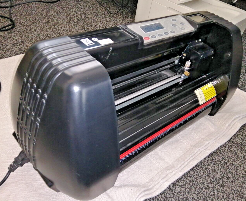 14" 375mm Vinyl Cutter Plotter Sticker Printing Cutting Plotter Machine ...