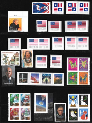 COMPLETE 2023 Commemorative, Special, Priority Stamps Year Set (DIE-CUT ...