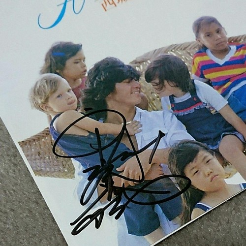 Hideki Saijo Autographed 7inch Record Ai no Sono Ryuichi Sakamoto Showa ...