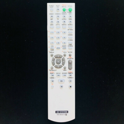 New Remote Control For Sony STR-K790 STR-K1600 STR-K685 STR-K675 AV DVD ...