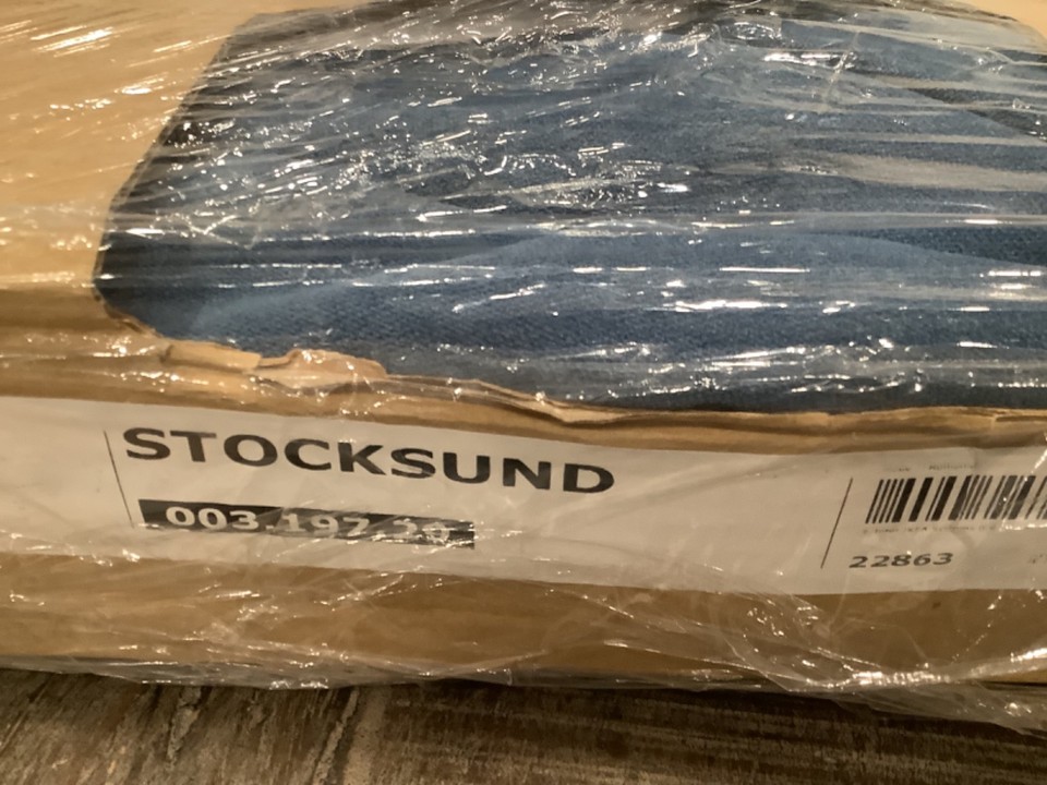 IKEA STOCKSUND COVER SLIPCOVER FOR CHAIR ARMCHAIR LJUNGEN BLUE | eBay