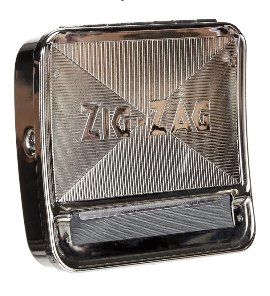 Zig-Zag Metal Cigarette Rolling Machine 70mm Easy Automatic Tobacco ...