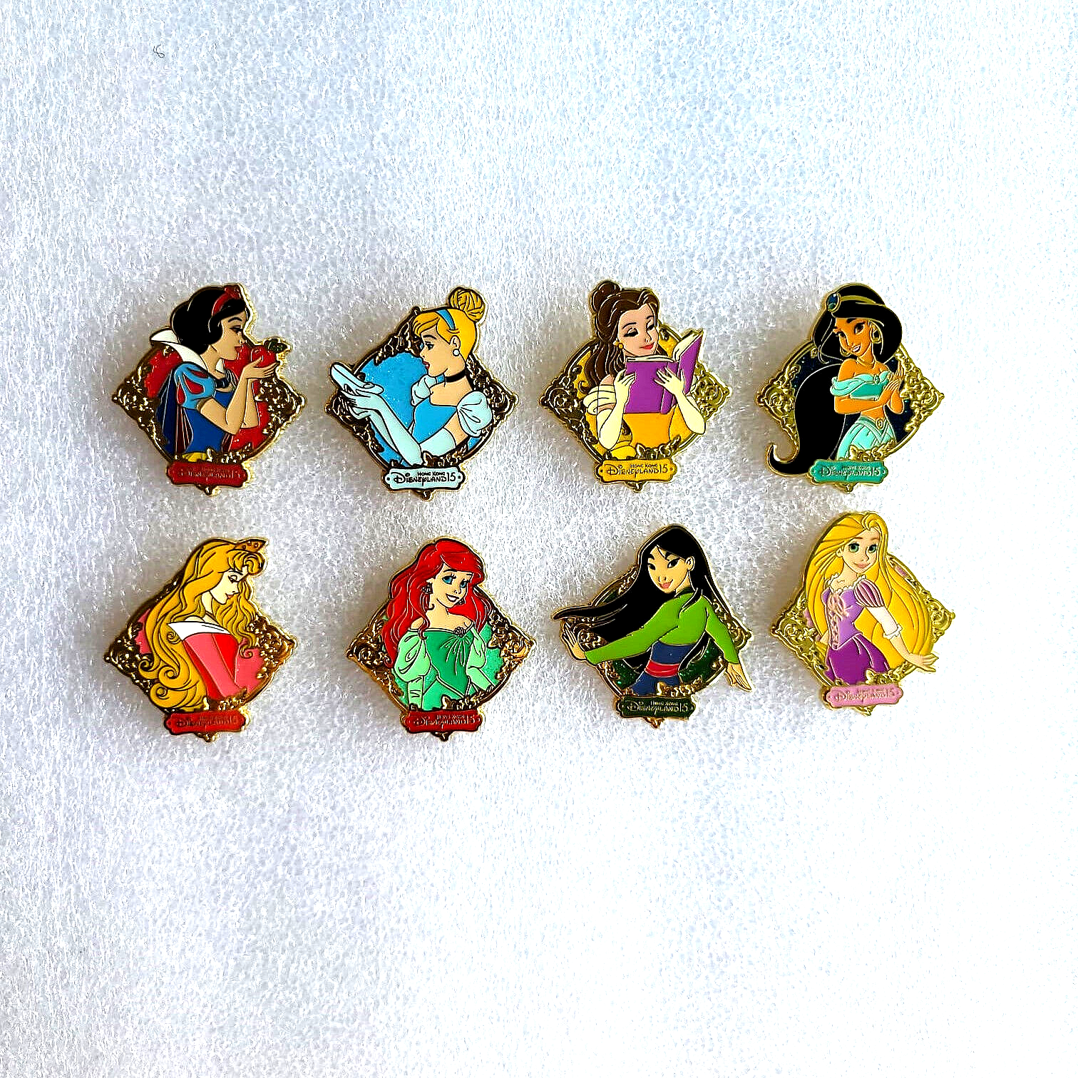 Disney Pin- HKDL-Trading Carnival 2021 - Princesses in Diamond ...