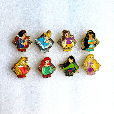 Disney Pin- HKDL-Trading Carnival 2021 - Princesses in Diamond ...