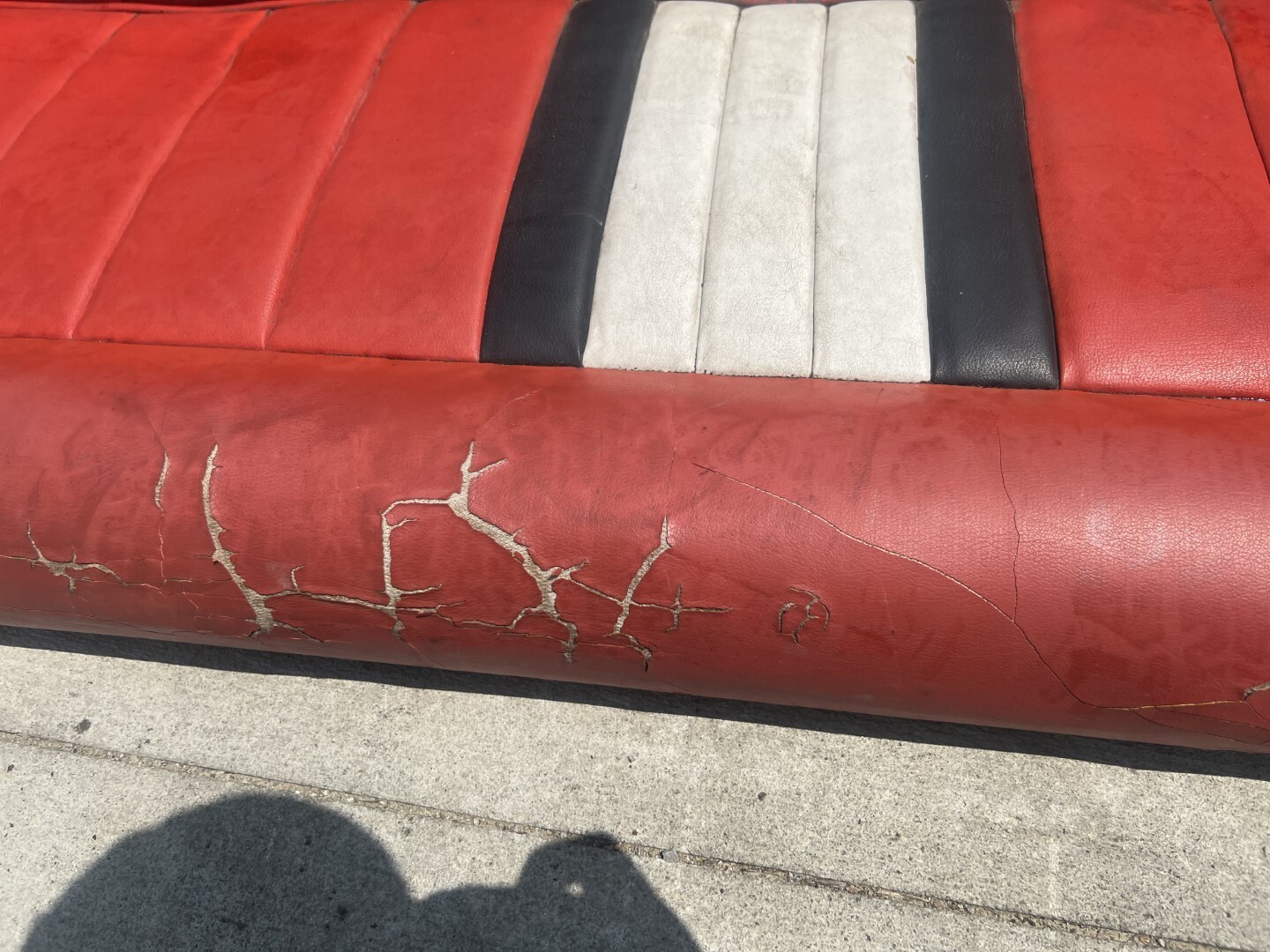 90 Maxxum Checkmate 281 Boat Stern rear back seat bench | eBay