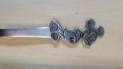 Vtg Walt Disney by Bonny Mickey Mouse Character Spoon Stainless ...