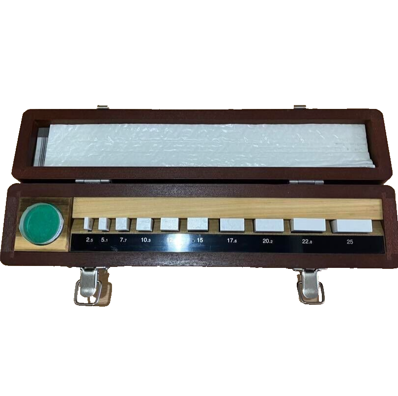 Mitutoyo Ceramic Gauge Block BM3-10M-2 10 Pieces Set With Case USED ...