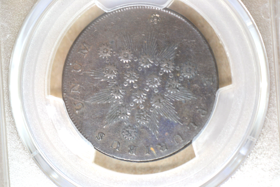 (1793-1795) Kentucky Token. W-8805. Rarity-5. Engrailed Edge- PCGS AU ...