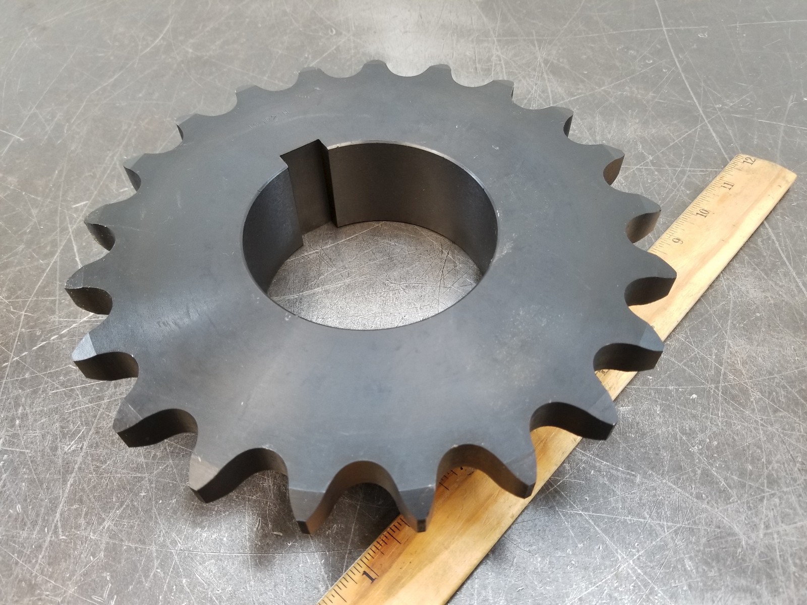 100R21H Sprocket 3-7/8" bore 21 Teeth RC100 RC 100 Gear New In Box | eBay