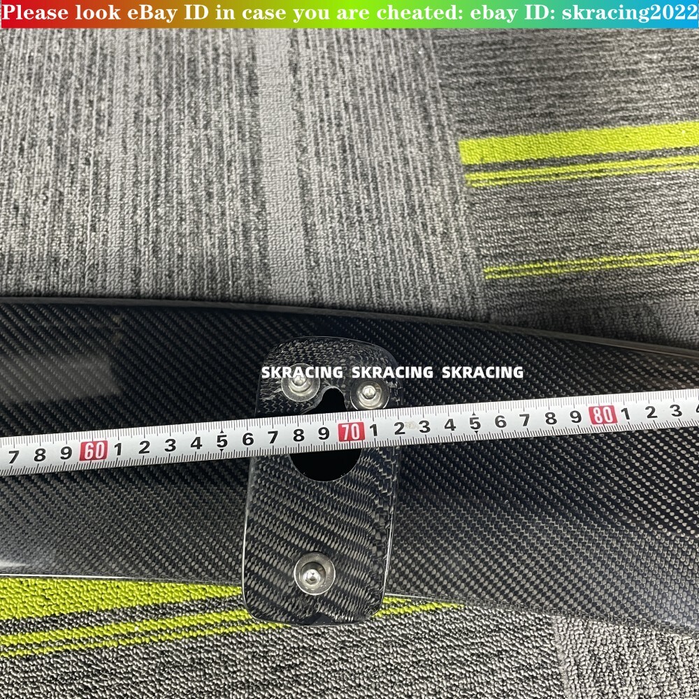 For kia K5 GT 2021-2022 Real Carbon Fiber Rear Tail Trunk Spoiler Wing ...