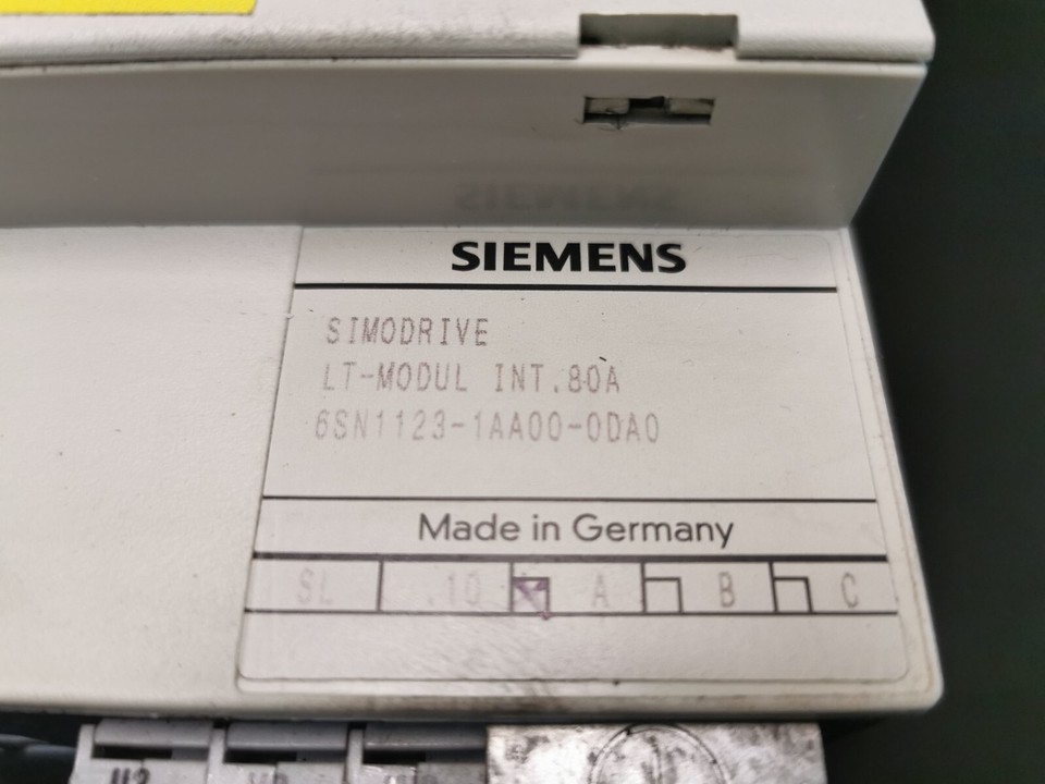 Siemens Simodrive 6SN1123-1AA00-0DA0 LT-Modul INT. 80A | eBay