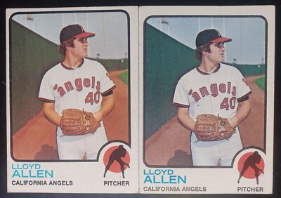 1973 TOPPS #267 CALIFORNIA ANGELS LLOYD ALLEN [2] MID-GRADE 04871 | eBay