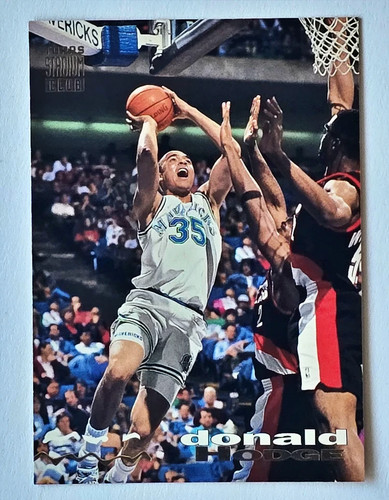 Donald Hodge Topps Stadium Club 1993-94 Card #23 Dallas Mavericks | eBay