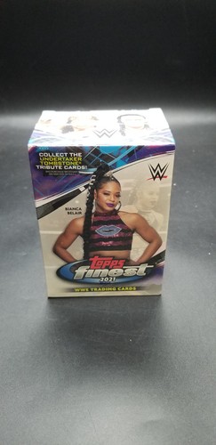 2021 Topps Finest WWE Exclusive Blaster Box Sealed | eBay