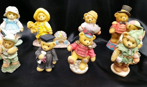 LOT of (9) Cherished Teddies Mixed See Description | eBay