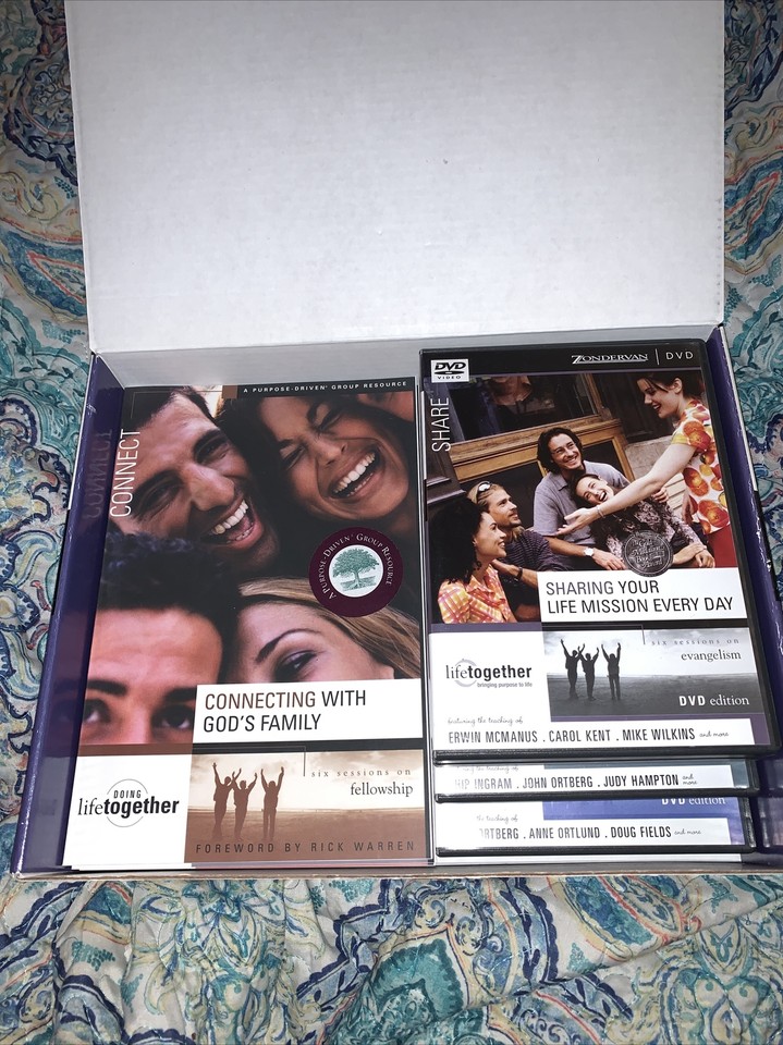 Doing Life Together-6 Books,5 DVDs by Rick Warren From Zondervan ...