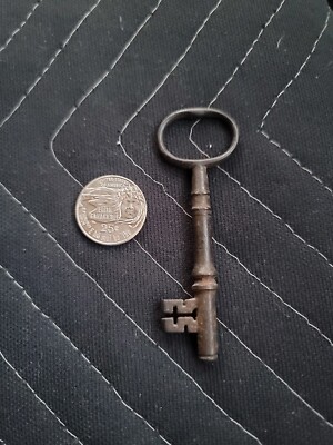 Beautiful 1870s French Skeleton Key☆3⅝ inches long! | eBay