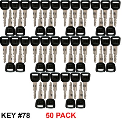 Fits Kubota Tractor Key *50 Pack* | eBay