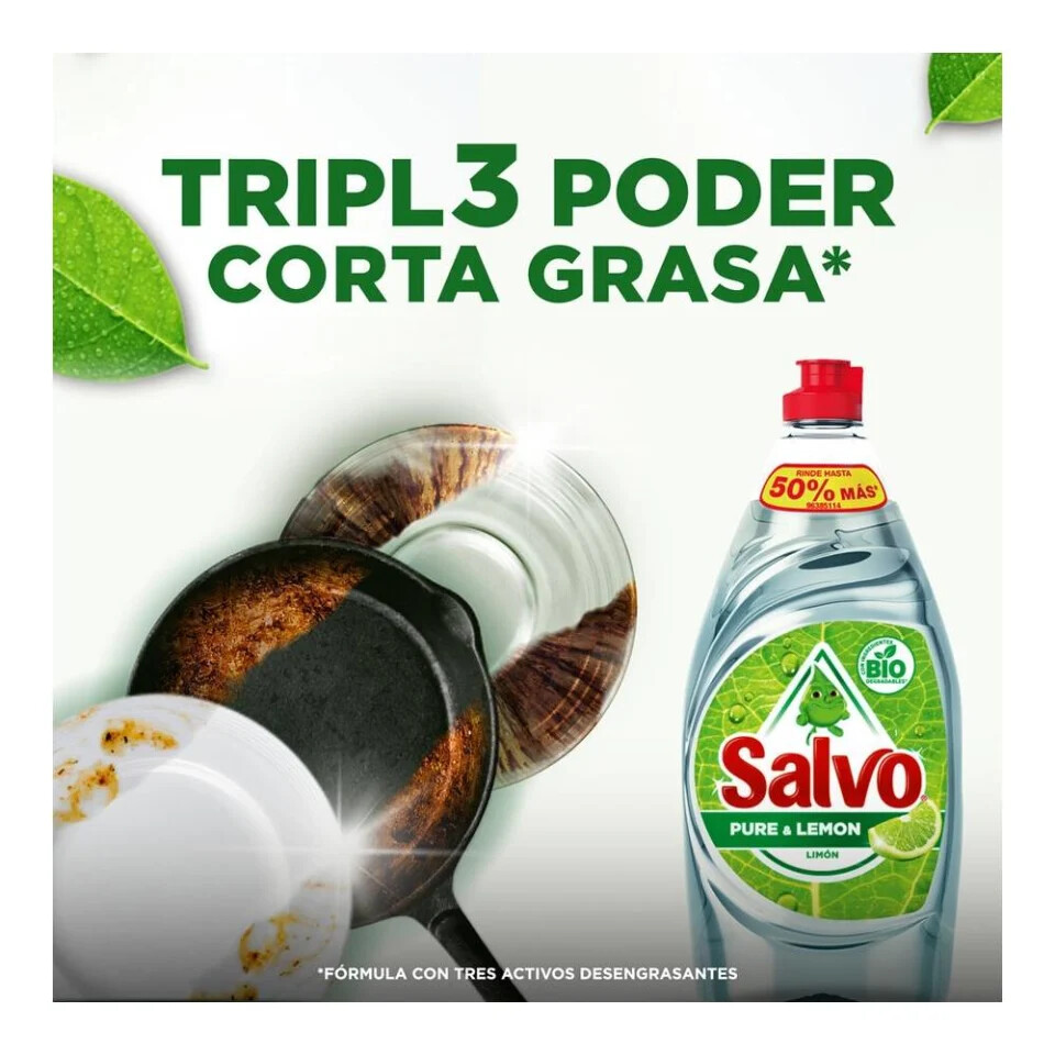 Lavatrastes Salvo limón líquido | eBay