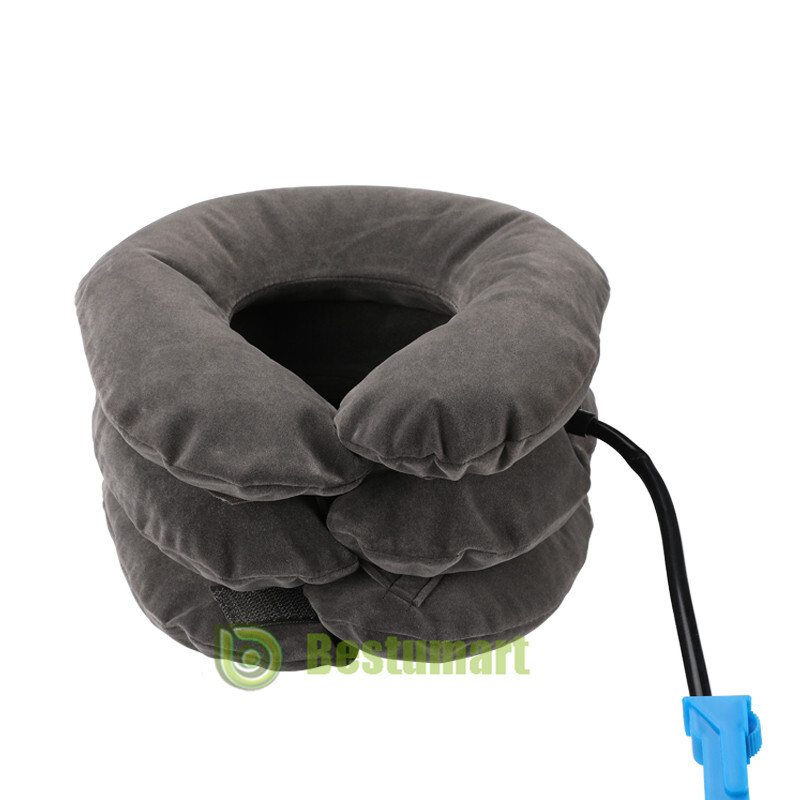 TRACTION DECOMPRESSION DEVICE SHOULDER NECK PAIN RELIEF PUMP CERVICAL ...