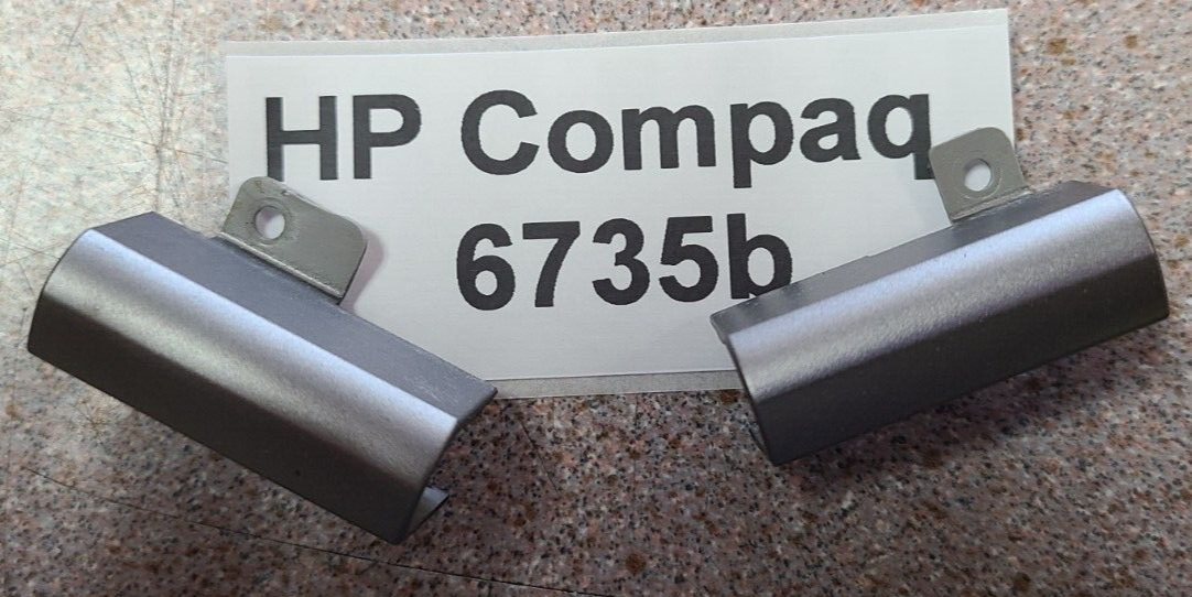 OEM HP Compaq 6730B 6735b Genuine L/R Hinge Cover Set - Silver - 125 | eBay