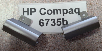 OEM HP Compaq 6730B 6735b Genuine L/R Hinge Cover Set - Silver - 125 | eBay