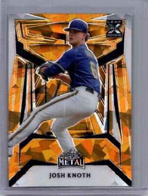 Josh Knoth 2024 Leaf Baseball 1/1 Pre Production Proof | eBay