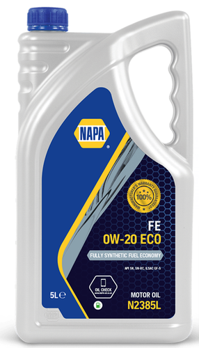 5L NAPA 0W20 FE Fully Synthetic Fuel Economy Engine Oil API-SN SN-RC ...