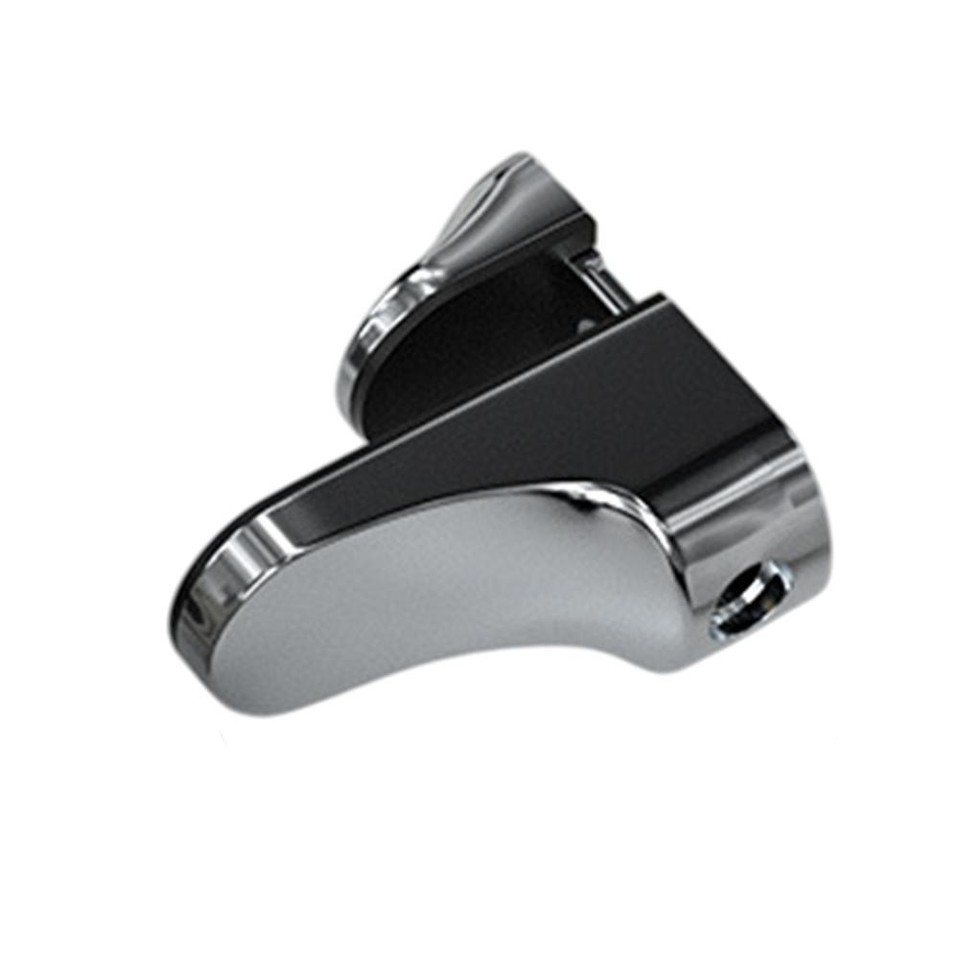 Supports d'??tag??re en verre r??glable chrom?? poli chic pour votre ...