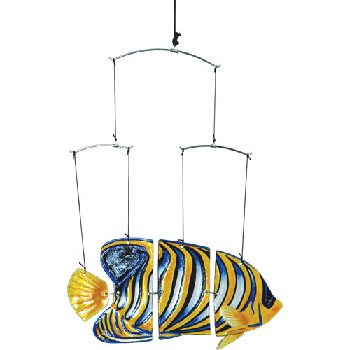 Glass Suspension Fish Mobile by Premier Design | eBay