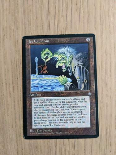 Magic MTG - Ice Cauldron / CHAUDRON DE GLACE- Ice Age | eBay